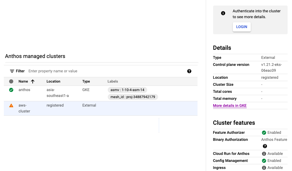 Integrating AWS EKS with Anthos - Cloud Solutions Integrating AWS EKS with Anthos - Cloud Solutions